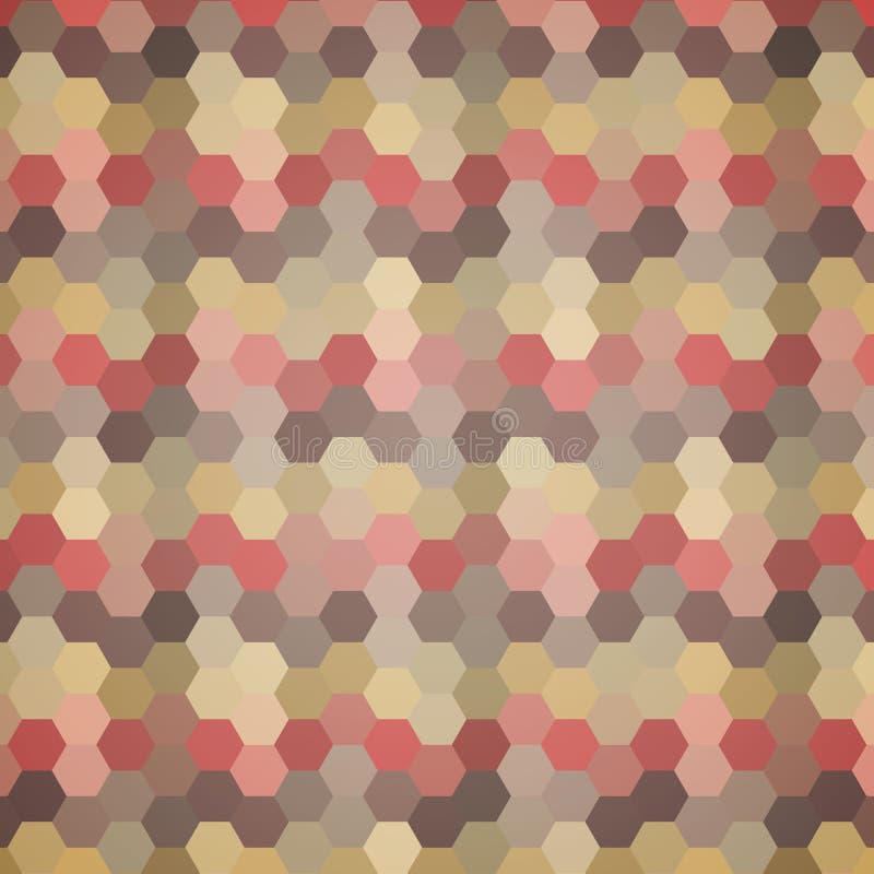 Fondo Colorido Abstracto De Hexágonos Ilustración del Vector - Ilustración de colorido, tela ...