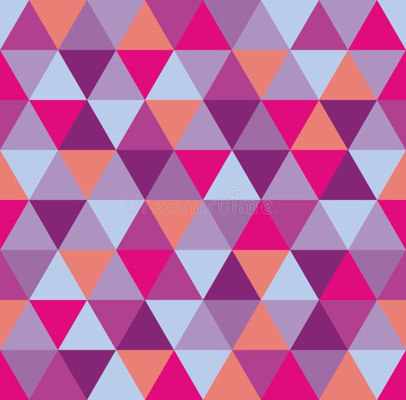 Fondo Colorido Abstracto Del Vector Del Triángulo Ilustración del ...