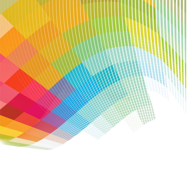 Fondo Colorido Abstracto, Vector Ilustración del Vector - Ilustración ...