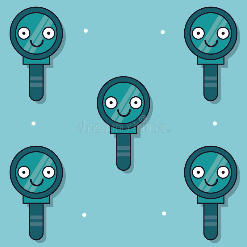 Fondo Colorido Con El Modelo De La Llave Animada Ilustración del Vector ...