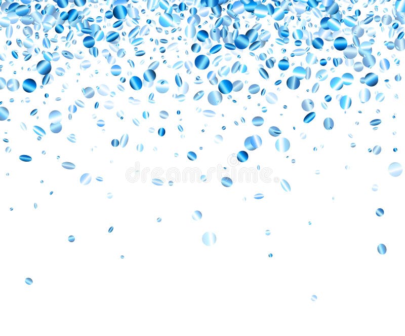 Fondo Con Confeti Brillante Azul Ilustración del Vector - Ilustración ...