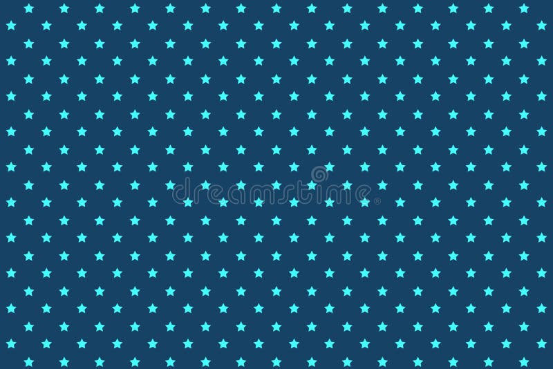 Fondo Con Estrellas Azules En Un Fondo Azul Stock de ilustración ...