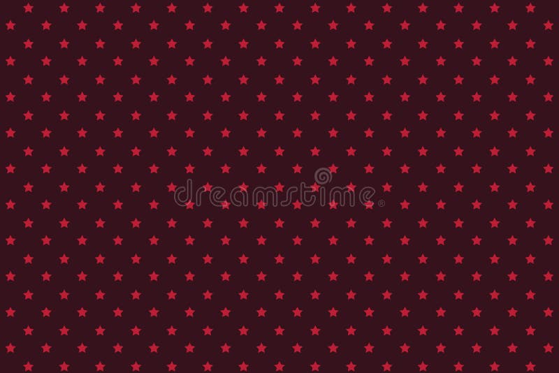 Fondo Con Estrellas Rojas En Un Fondo Rojo Stock de ilustración ...
