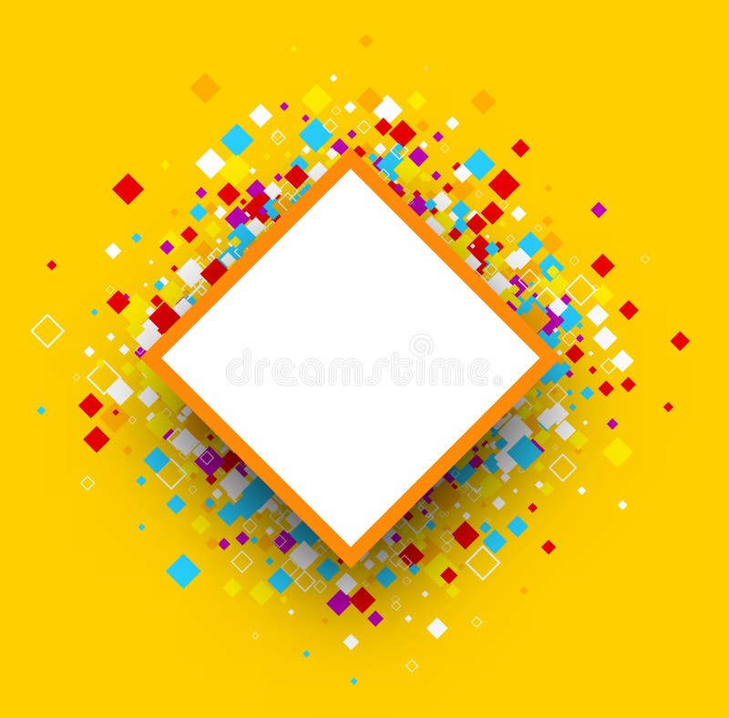 Fondo con rombos del color ilustración del vector. Ilustración de ...