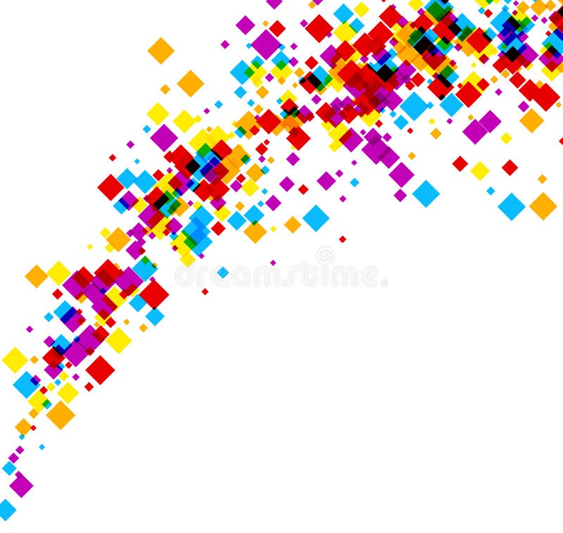 Fondo con rombos del color ilustración del vector. Ilustración de azul ...