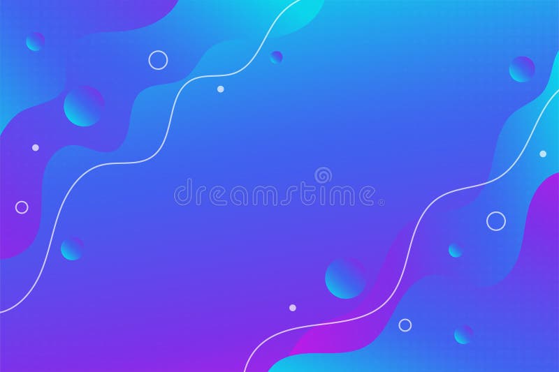 Fondo De Banner De Gradiente Morado Y Azul Moderno Con Forma Curva ...
