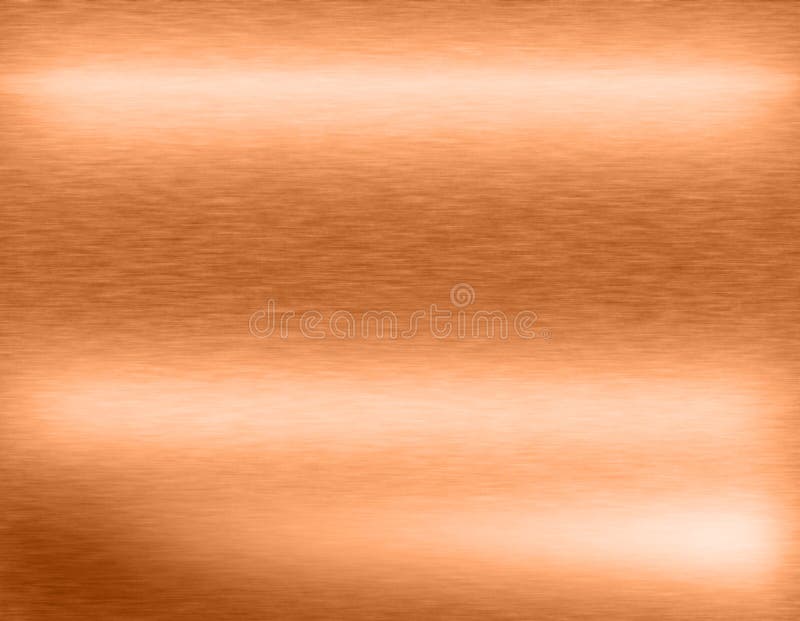 Fondo De Bronce De Cobre Del Metal Stock de ilustración - Ilustración ...