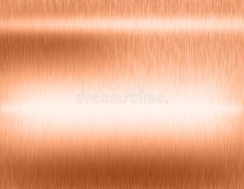 Fondo De Bronce De Cobre Del Metal Stock de ilustración - Ilustración ...