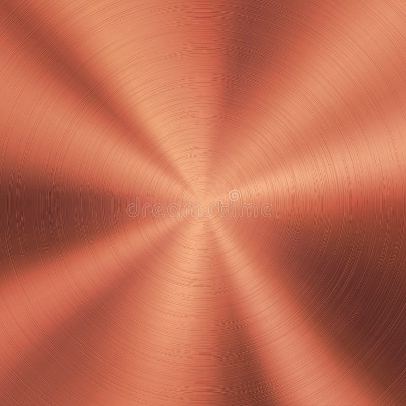 Fondo De Bronce De La Tecnología Del Metal Ilustración del Vector ...