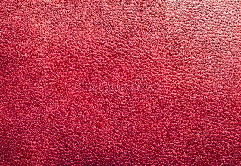 Fondo De Cuero Rojo De La Textura Imagen de archivo - Imagen de macro ...