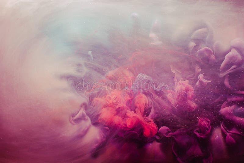 Fondo De Flujo De Niebla Encantado De Aire Morado Blanco Foto de ...