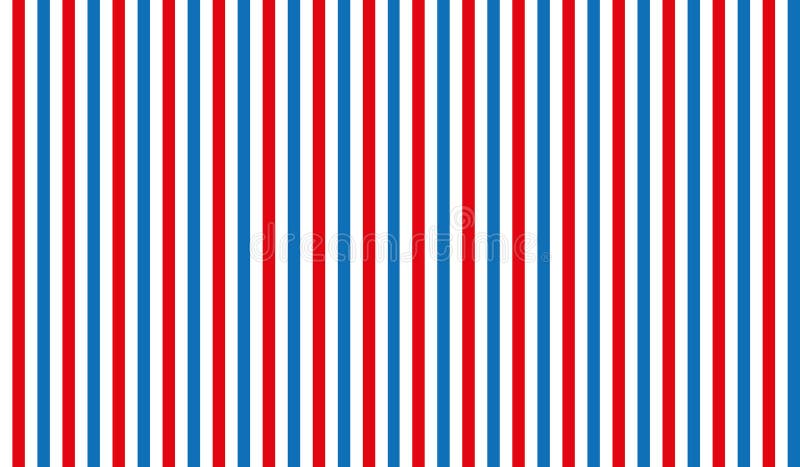 Fondo De Líneas Verticales Rojo Azul Y Blanco. Vector Stock de ...