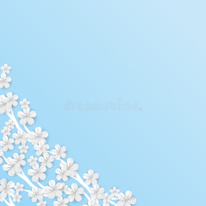 Fondo De La Bandera De La Flor Ilustración del Vector - Ilustración de ...