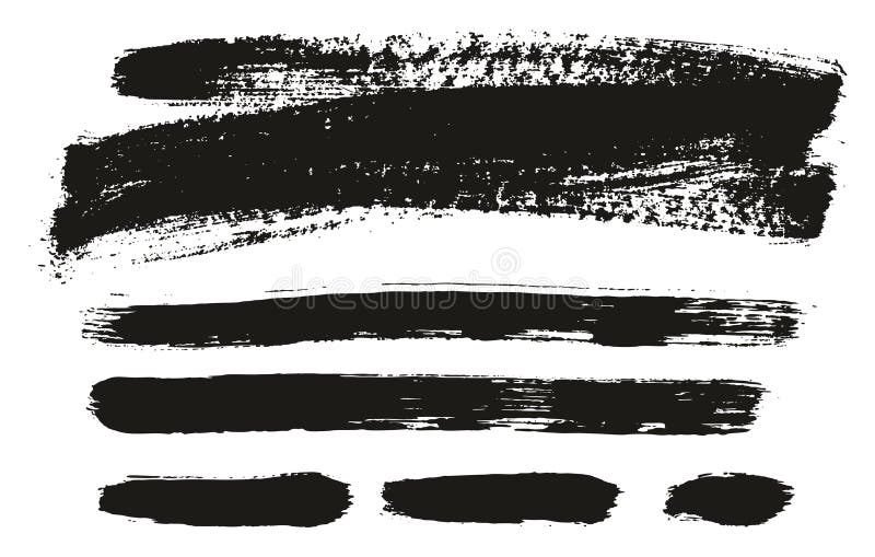 Fondo de la brocha ilustración del vector. Ilustración de terraplén ...