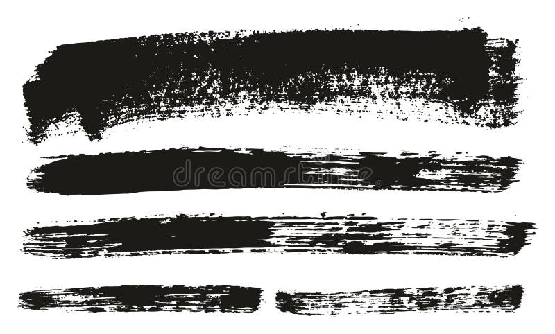 Fondo de la brocha ilustración del vector. Ilustración de modelo ...