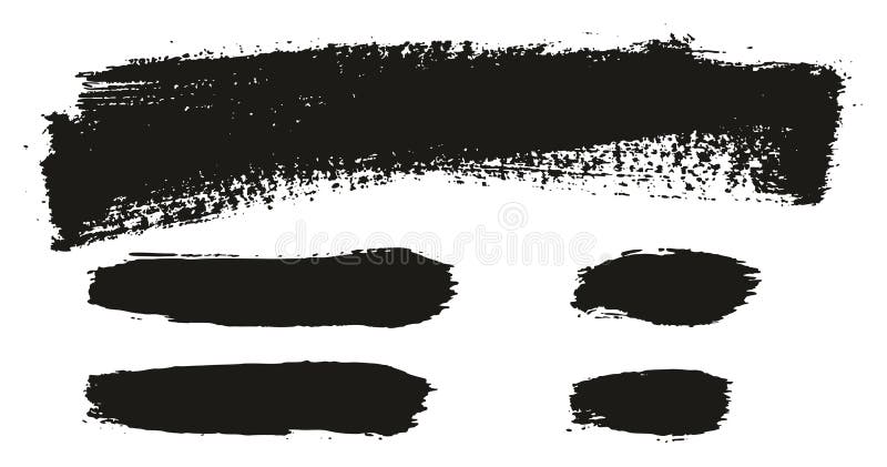 Fondo de la brocha ilustración del vector. Ilustración de terraplén ...