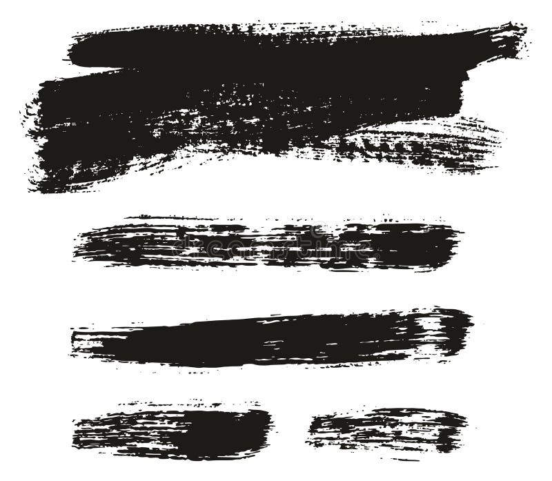 Fondo de la brocha ilustración del vector. Ilustración de aislado ...