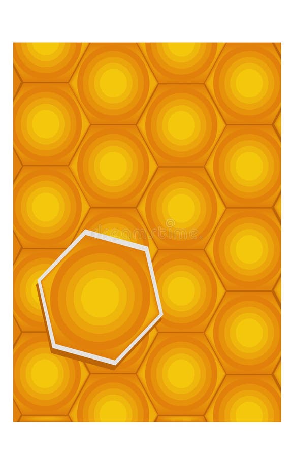 Fondo de la colmena stock de ilustración. Ilustración de beeswax - 28525493