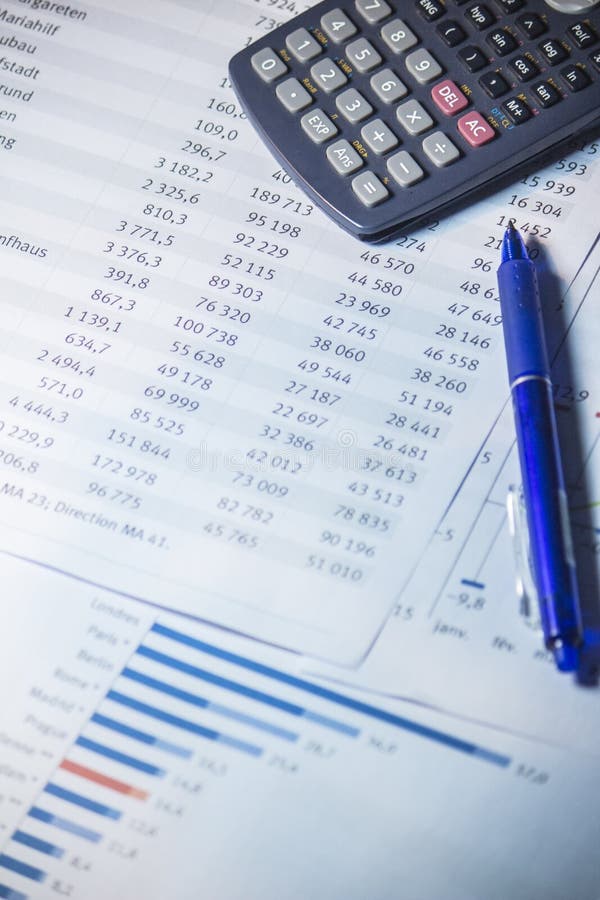 Fondo De La Contabilidad Empresarial Foto de archivo - Imagen de ...