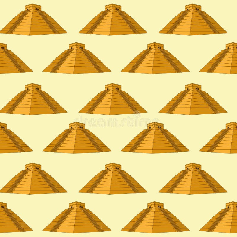 Fondo De La Cultura Del Maya Ilustración del Vector - Ilustración de ...