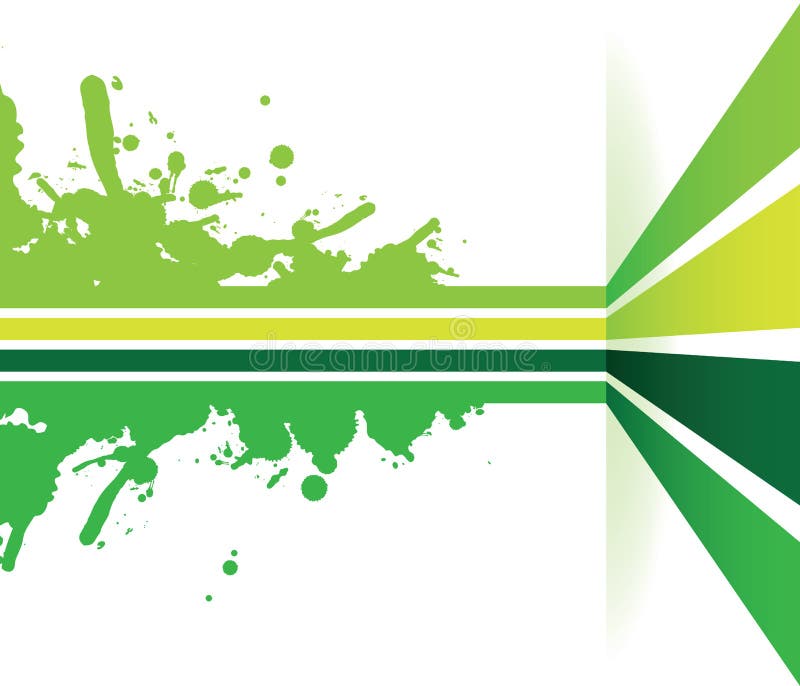 Fondo De La Flecha De La Línea Verde Ilustración del Vector ...