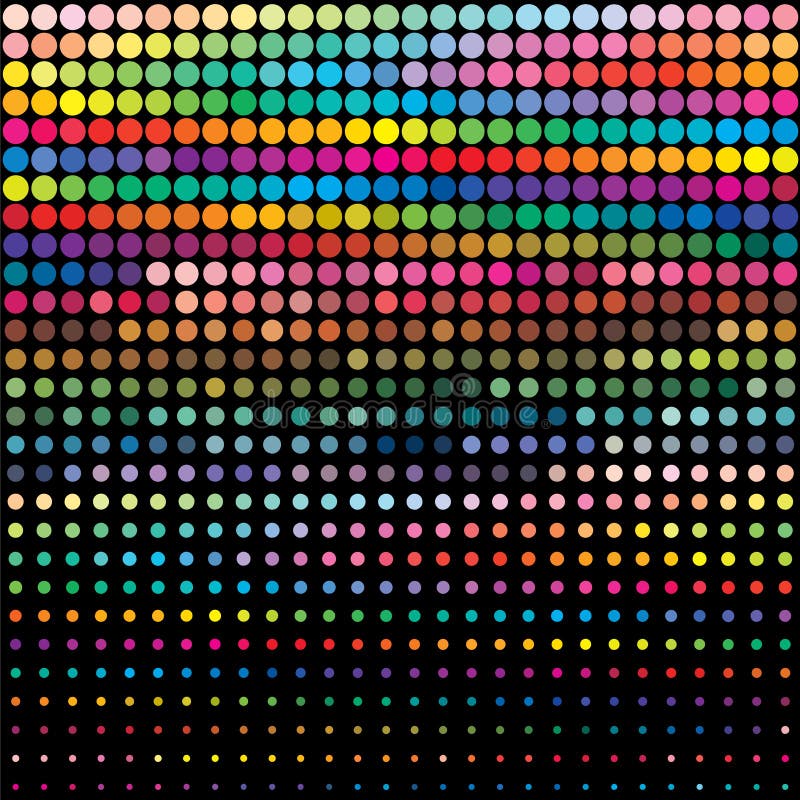 Fondo De La Gama De Colores De Color Stock de ilustración - Ilustración ...