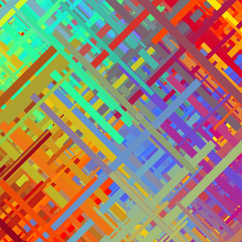 Marco De La Interferencia Del Color Efectos De La Distorsión Para Hacer ...