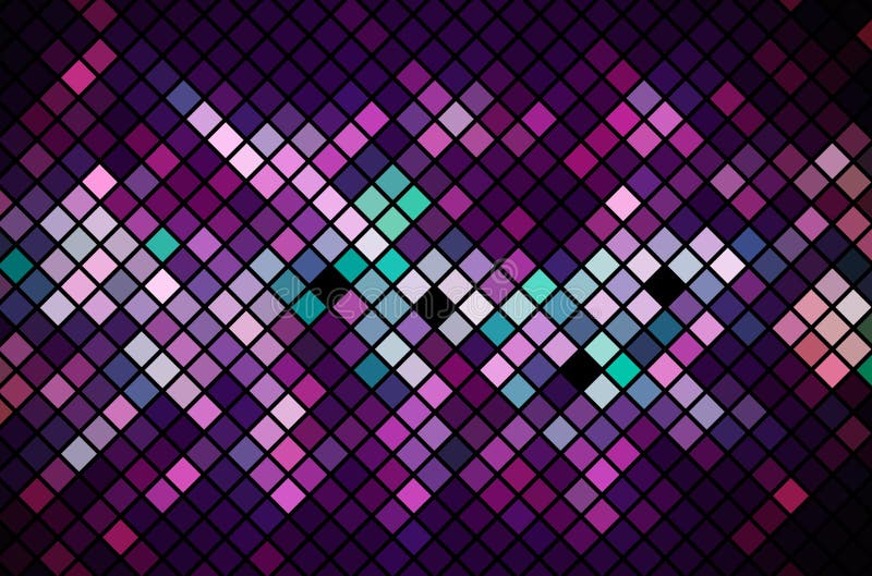 Fondo De La Magenta Del Mosaico Ilustración del Vector - Ilustración de ...
