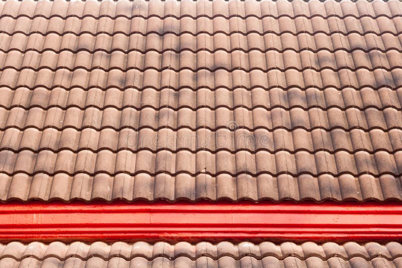Fondo De Las Tejas De Tejado Foto de archivo - Imagen de exterior ...