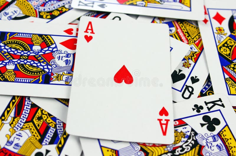 Fondo de los naipes foto de archivo. Imagen de fortuna - 30763300