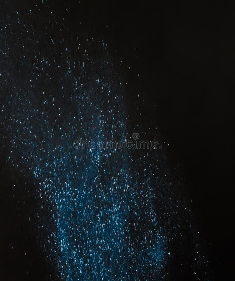 Fondo Superpuesto Oscuro De Luces LED Azules Foto de archivo - Imagen ...