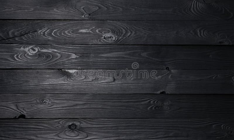 Fondo De Madera Negra, Textura De Tablas Antiguas Foto de archivo ...