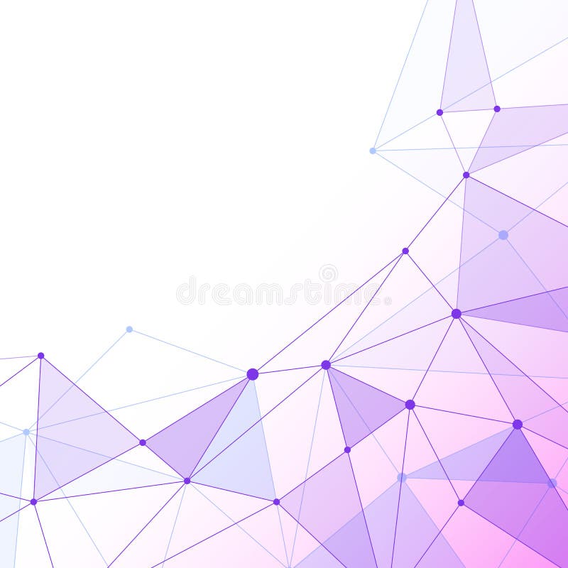 Fondo De Malla Triangular Con Transparencias Ilustración del Vector ...