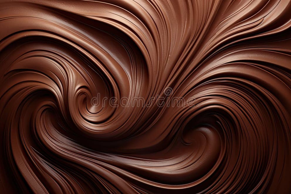 Fondo De Masa De Choco De Textura De Chocolate Stock de ilustración ...