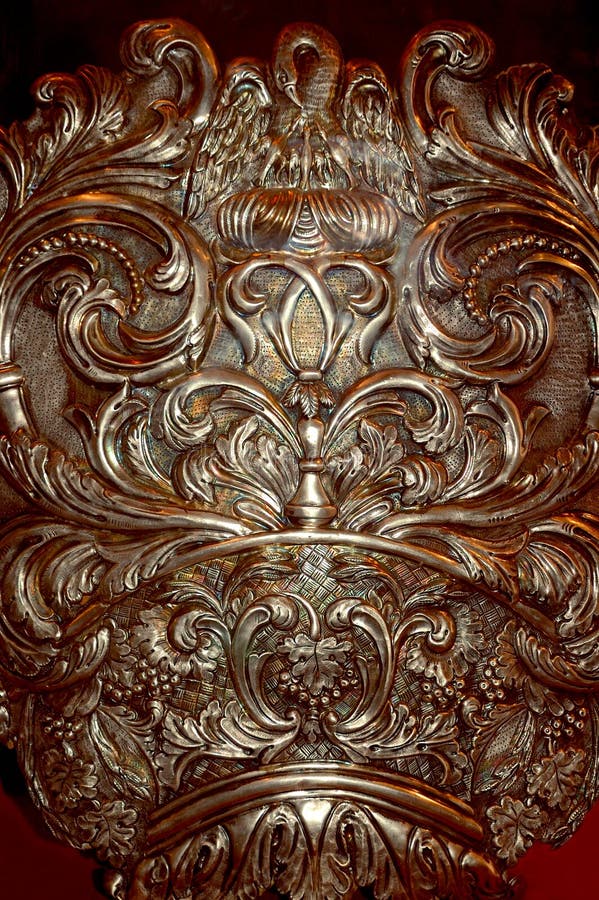 Fondo de oro antiguo foto de archivo. Imagen de artesanal - 6819398