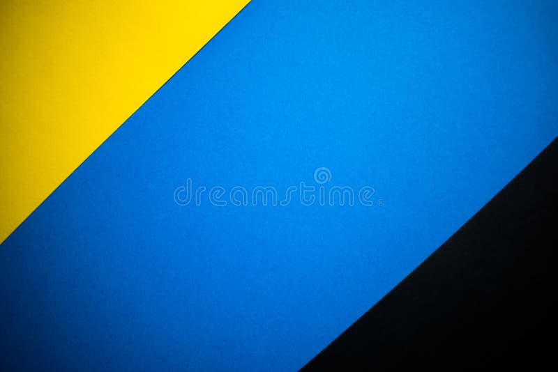 Fondo De Papel Amarillo Azul Y Negro Imagen de archivo - Imagen de ...