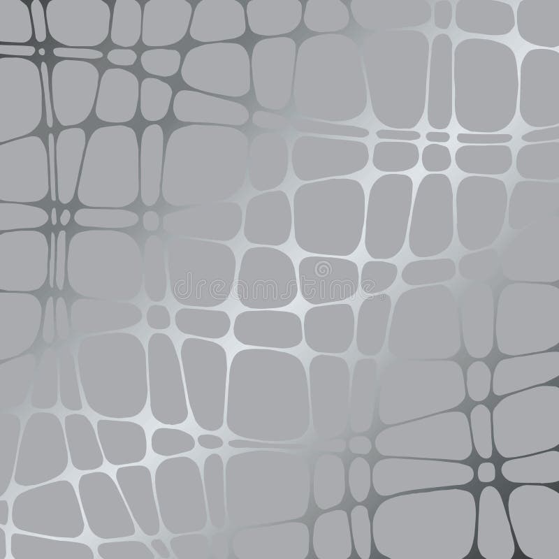 Fondo De Plata Del Vector Modelo Abstracto Gris Ilustración del Vector ...