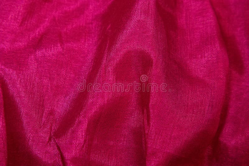 Fondo De Tela Rosa. Textura De Fondo De Ondas De Tela Rosa. Foto de ...