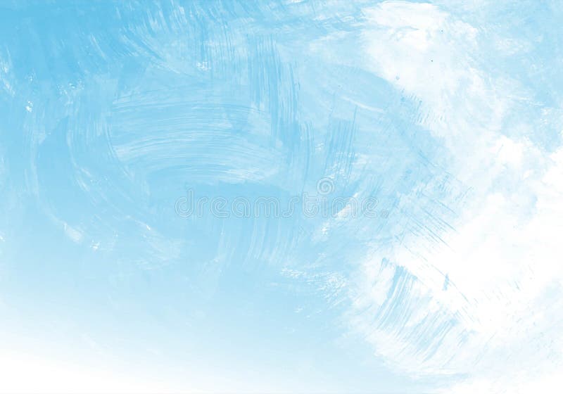 Fondo De Textura De Color Azul Pintado a Mano Stock de ilustración ...