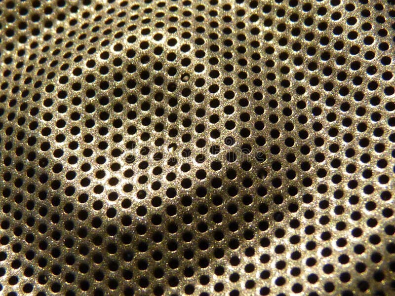 Fondo De Textura De Metal Brillante Perforado Imagen de archivo ...
