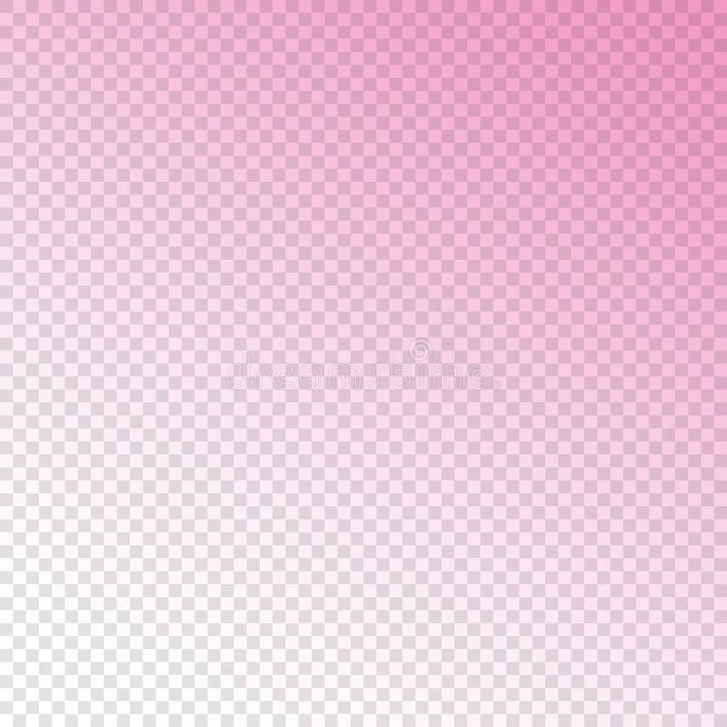 Fondo Degradado Rosa Vectorial En Fondo Transparente Ilustración del ...