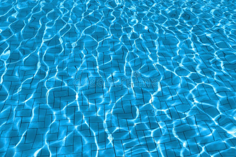 Fondo Del Agua Azul De La Piscina Imagen de archivo - Imagen de relaje ...