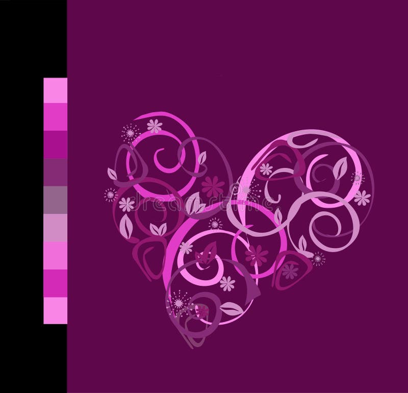 Fondo del amor ilustración del vector. Ilustración de valentinas - 22130711