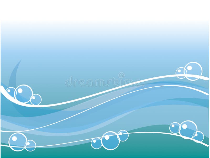 Fondo del Aqua ilustración del vector. Ilustración de extracto - 7733781