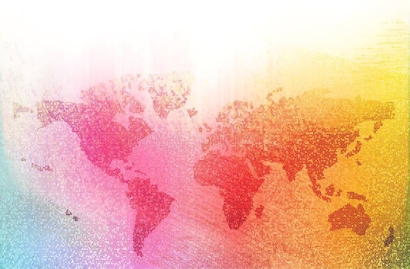 Fondo Del Bussiness Del Mundo Stock de ilustración - Ilustración de ...