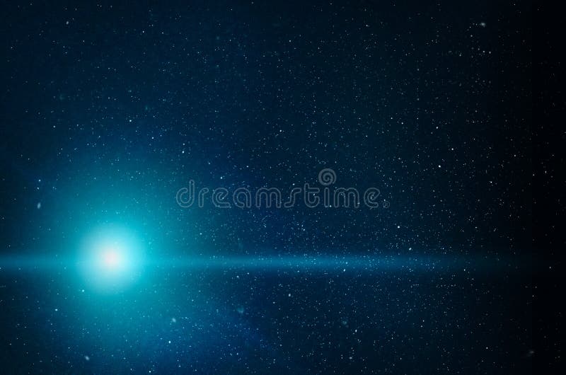 Fondo Del Espacio Azul Oscuro Con Estrellas Galaxia Estelar Imagen de ...