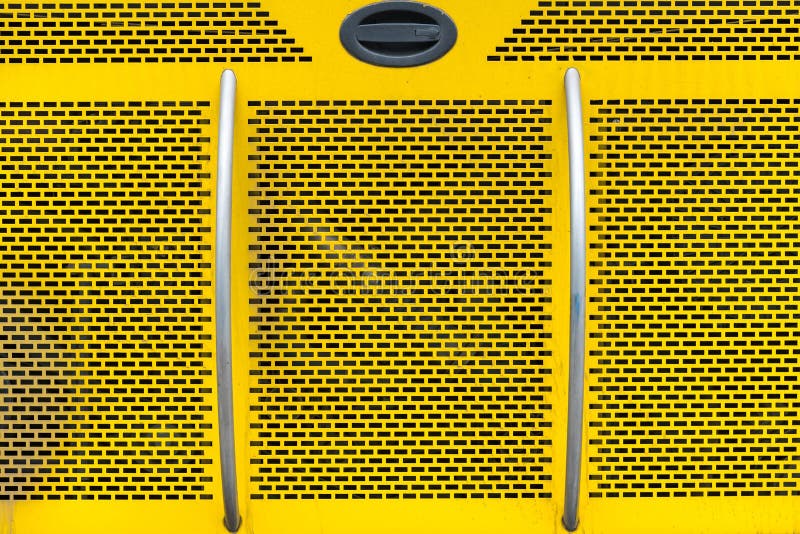 Armarios Fondo Del Metal Amarillo Y Textura, Lo Del Paquete De La ...