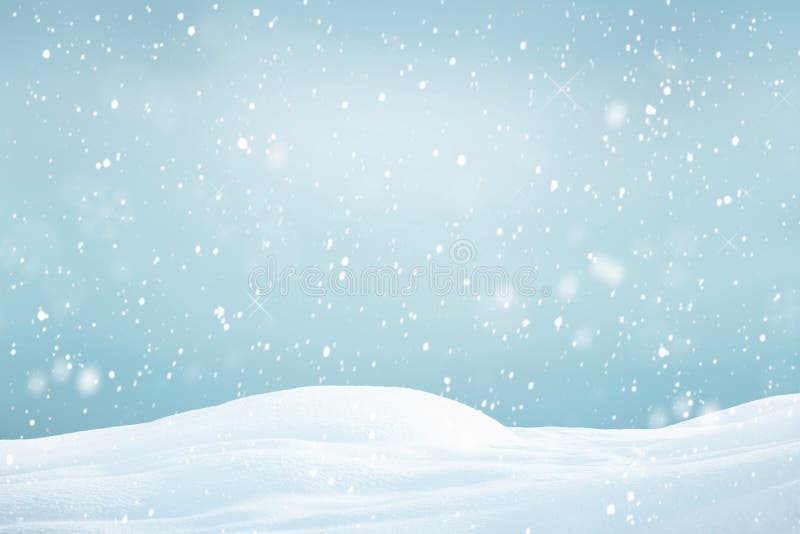 Fondo Del Invierno De La Nieve Que Cae Foto de archivo - Imagen de ...