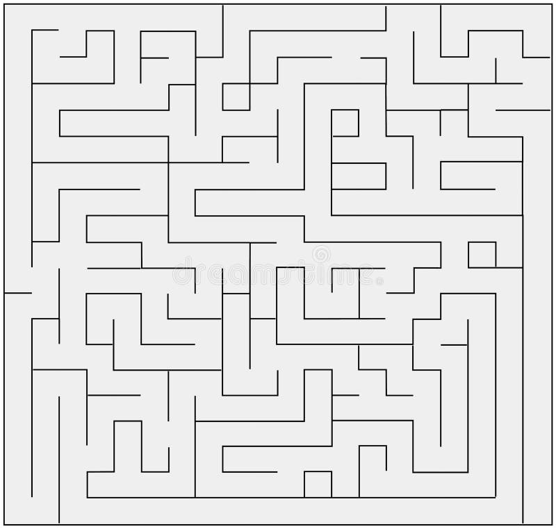 Fondo del laberinto stock de ilustración. Ilustración de concepto - 3248643