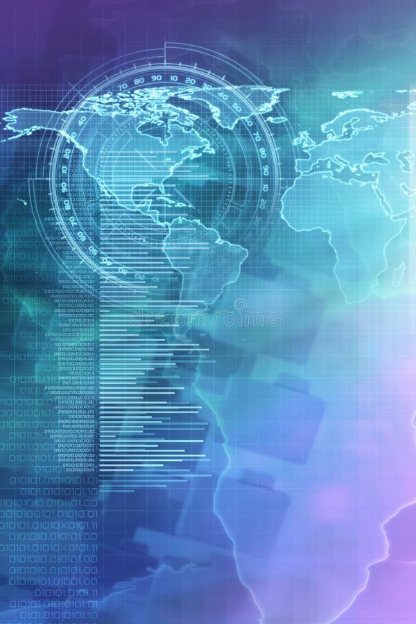 Fondo del mapa del mundo stock de ilustración. Ilustración de tierra ...